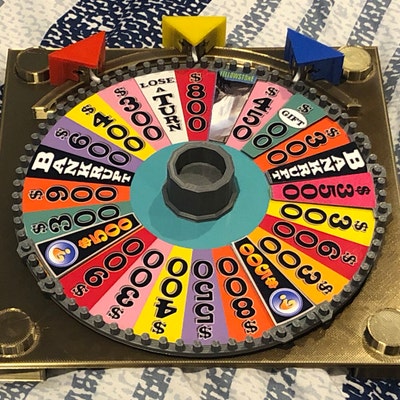 1996-1998 Era Wheel of Fortune Board Game Wheel Spinner - Etsy
