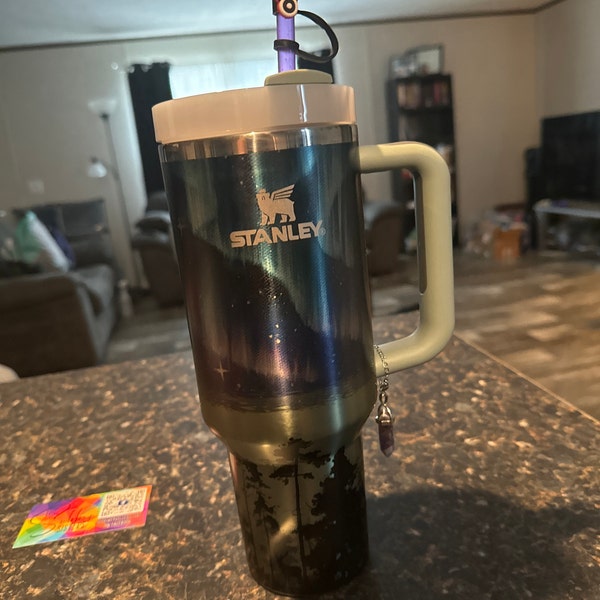 Mountain Scenic Galaxy Authentic Stanley Quencher 40oz Sublimated SS ...
