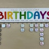 Classroom Birthday Board. Dry-erase. Rainbow. Party. Celebration - Etsy