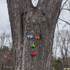 Tree Face,tree Decor, Gift Ideas,garden Art Tree Art Outdoor Decor Yard ...