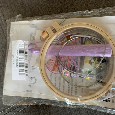 DIY Cat Punch Needle Kit for Beginner, DIY Unfinished Embroidery Kit ...