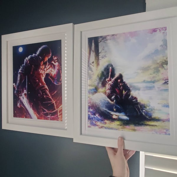 Final Fantasy XVI Clive & Torgal- Limited Edition Fine Art Print -FFXVI ...