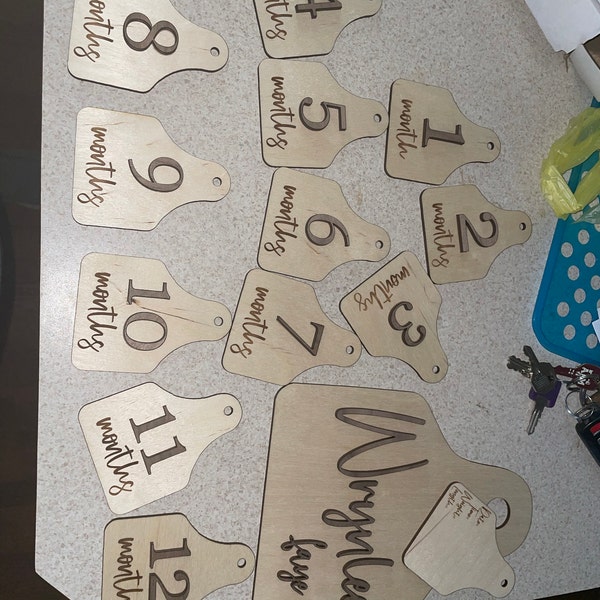 Baby Milestones | Ear Tag Milestones | Western Month Milestones ...