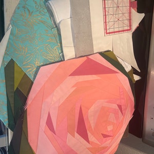 Sorbet Sunset Quilt Pattern, Sunset Foundation Paper Piecing Quilt ...