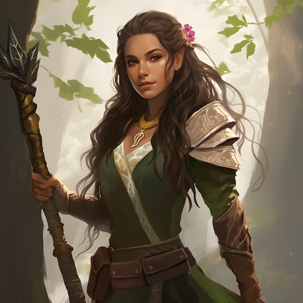 Fantasy Character Commission by Fondlyframed, Character Portrait for OC ...
