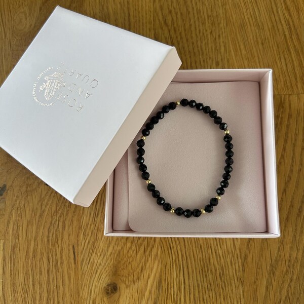 Labradorite Beaded Stretch Bracelets | AAA Grade | Crystal Bracelets ...