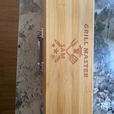 BBQ Set, Custom Grill Set, Personalized BBQ Set, Grill Set, Custom BBQ ...