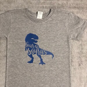 Four A Saurus Svg File DXF Silhouette Print Vinyl Cricut Cutting SVG T ...