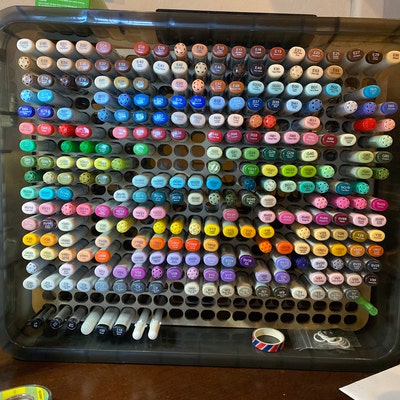Copic Marker Holder Insert Only no Bin Holds 380 Sketch/ciao Markers - Etsy