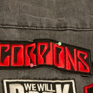 Grunge Rock Patches, Rock Patches, Embroidery Patches, Iron on Patches ...