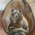 Custom Hand Painted Panda Stone, Realistic, Panda, Agate, Metaphysical ...