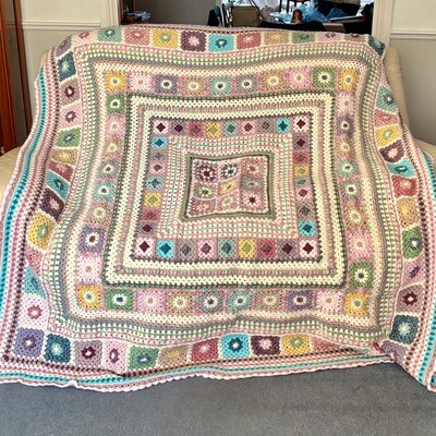 May Blossom Blanket Crochet Pattern - Etsy