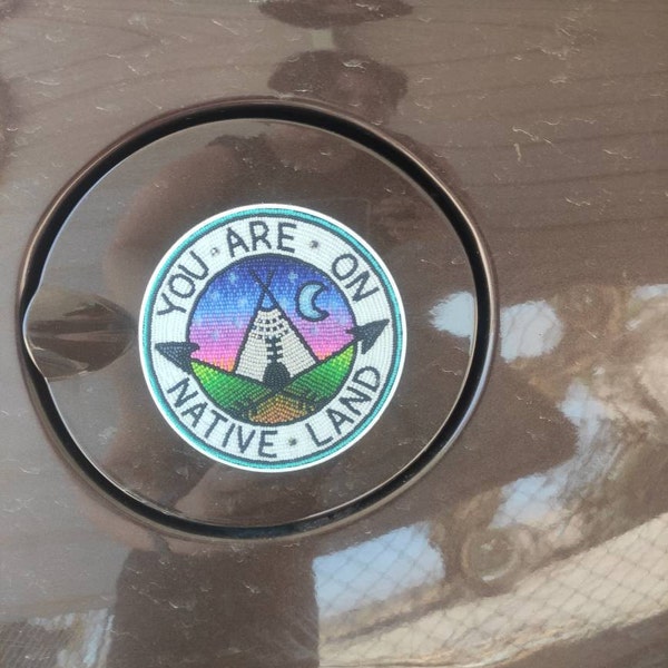 You Are on Native Land Sticker - Etsy
