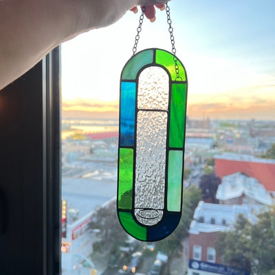 Hanging Stained Glass Plant Propagation/reed Diffuser - Etsy