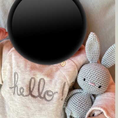 Cuddly Toy Rabbit, Rabbit Toy, Soft Toy Rabbit Crocheted in Different ...