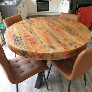 Hand-crafted Square Oak Sleeper Coffee Table With Pedestal - Etsy UK