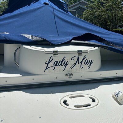 Boat Vinyl Decal Stickers Personalized Boat Decal Custom Boat Decals ...