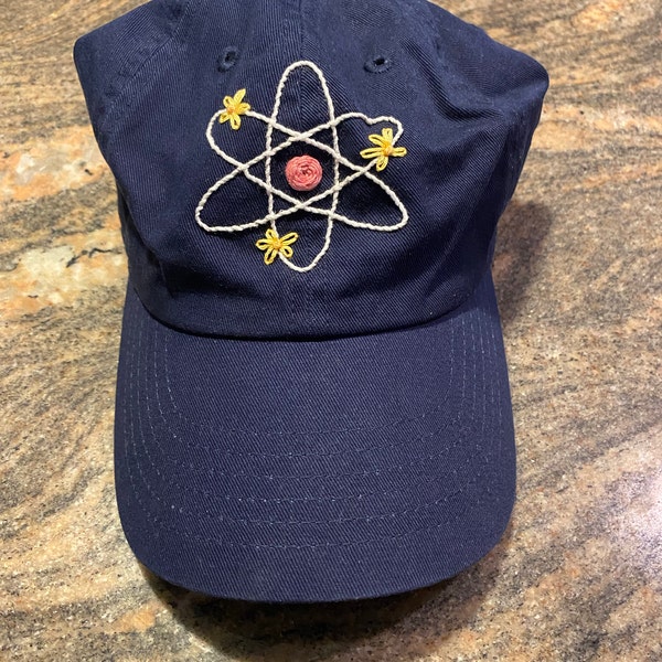 Custom Embroidered Chemical Structure Baseball Cap, Personalized ...