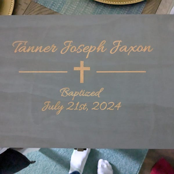 First Holy Communion Gift Box, Memory Box, 1st Communion Keepsake Box ...