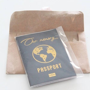 Our Memory Passport/ Quote Stickers/ 10 Prints/ 40 Photo Corners ...
