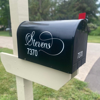 Mailbox Decals Mailbox Stickers Mailbox Hummingbird Decal Hummingbirds ...