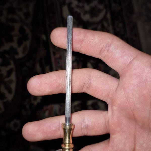 Fibula Garment Pin - Viking Clasp Fibula - Medieval LARP- Hand Forged ...