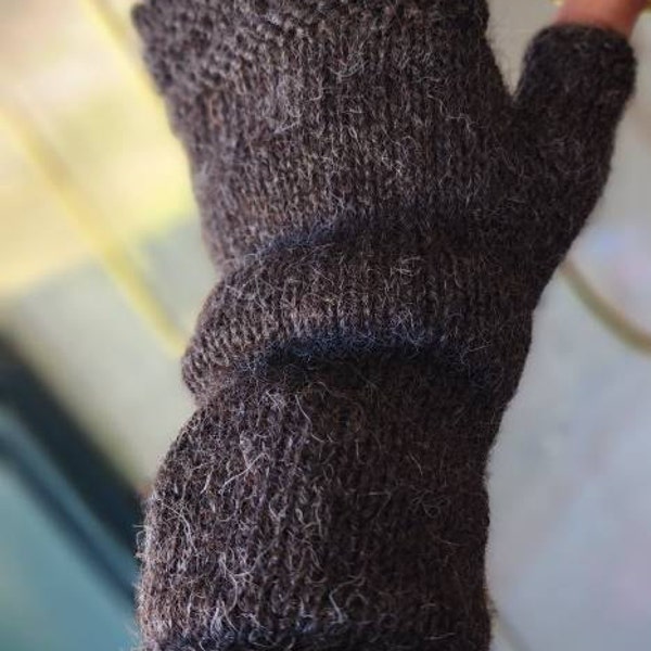 Blue Handknit Shawl, Knitted Triangle Shaped Wrap, Hand Knit Machine ...