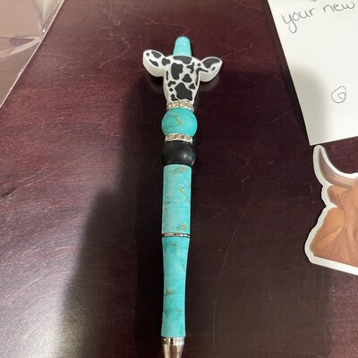 Western Cow Print Pens Cow Pen Cowhide Design Cow Lover Pen Cute Office ...