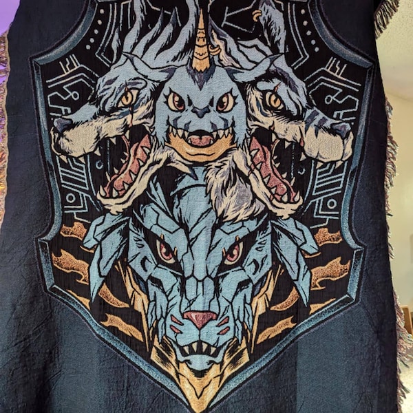 Lord of the Rings Thorin's Woven Blanket | Bilbo Baggins Tapestry Throw ...