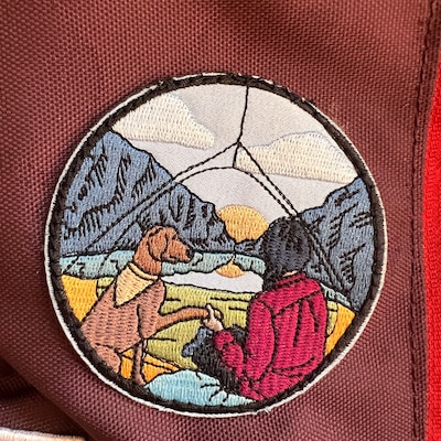 Camp Life Embroidered Patch V.4 // Outdoor Camping Nature Loving Patch ...