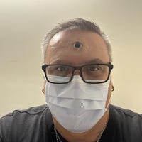 Extra Large Vertical Third Eye Prosthetic With Glossy Eye Insert (in ...