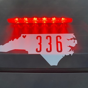 Florida State Decal / Area Code Decal / Florida Home State | Etsy