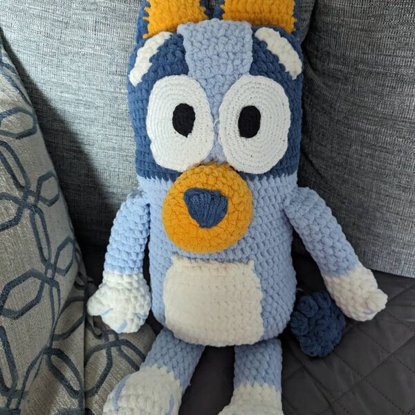 XL Heeler Plush Toys PDF Crochet Pattern - Etsy