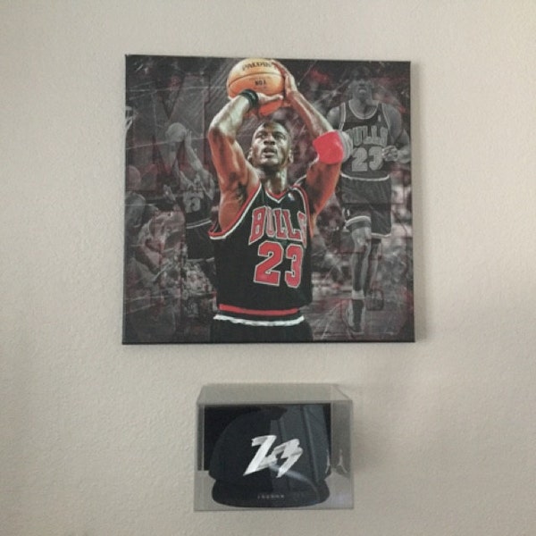 Wall Mount Acrylic Display Case Hat Cap Holder NFL NBA NCAA - Etsy