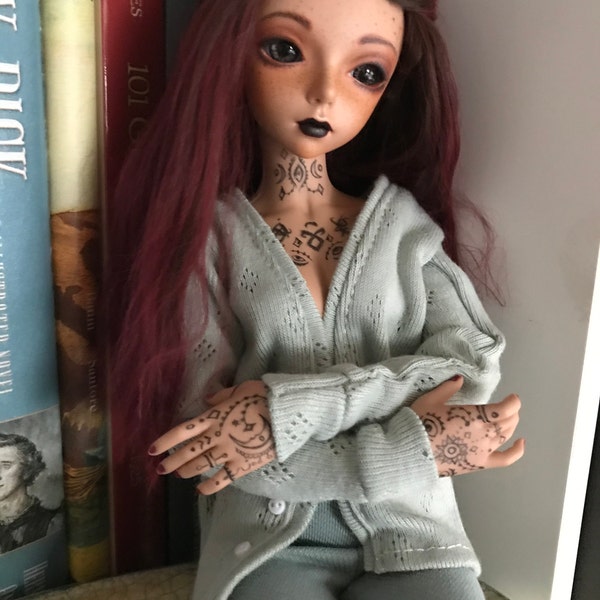 Floral Muslin Dress for Minifee, Minifee Clothes, BJD Clothes - Etsy