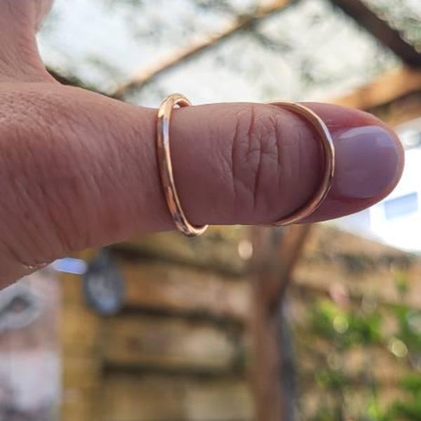 Trigger Finger Splint Ring in Brass, Bronze, Titanium or Silver ...