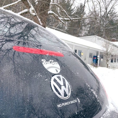 No Punch Backs Sticker Slug Bug Decal Water Bottle - Etsy