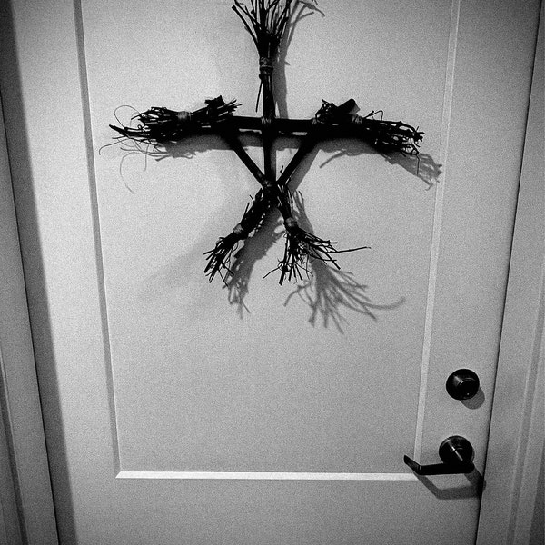 Blair Witch Inspired Hanging Stick Man Mobile. Horror. Witch. Halloween ...