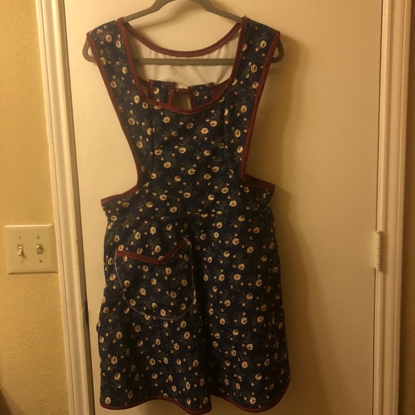 Repro Vintage Full Apron 50's PDF Pattern No 9 Available in M-L-XL - Etsy