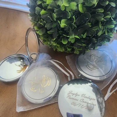 12 PCS Personalized Quinceañera Favors 18 Birthday Sweet 16 Mirror ...