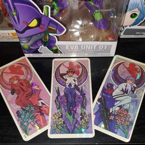 NEON GENESIS EVANGELION - Holographic Bookmark - Etsy