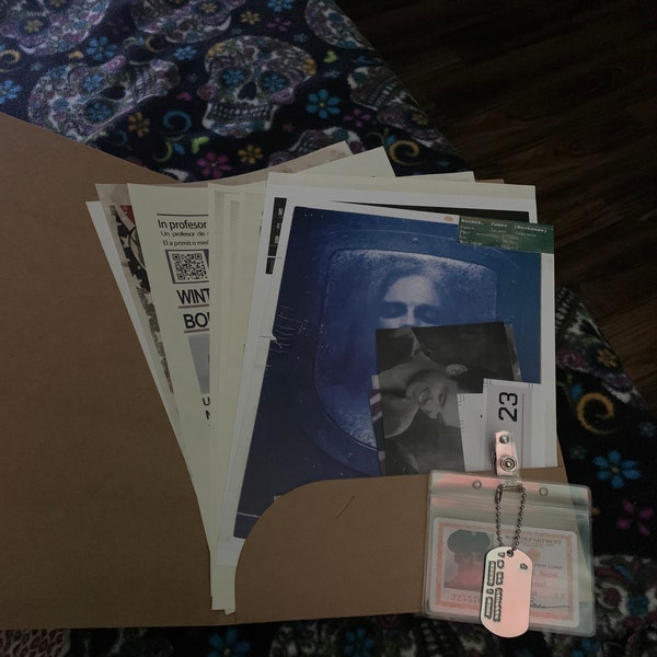 Bucky Barnes Secret File Winter Soldier S.H.I.E.L.D. Files Paper Props ...