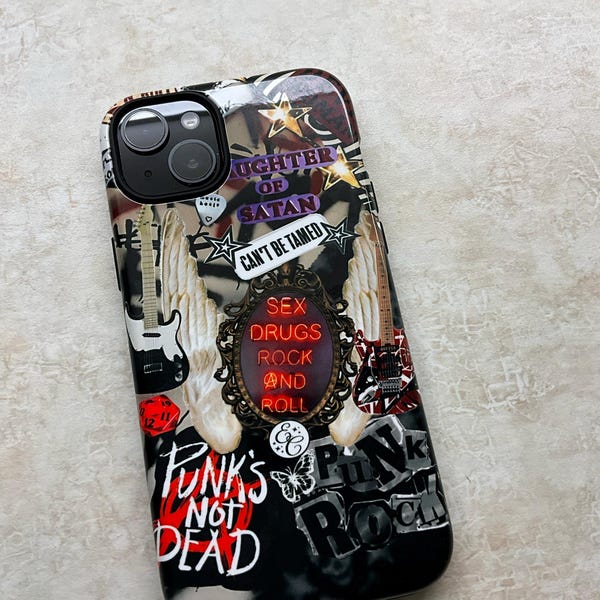 Shakespeare Tragedy Collage Tough Phone Case, iPhone 8 X 11 12 13 14 15 ...