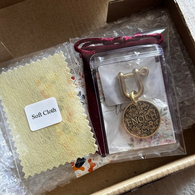 Brass Dog Tag, Personalized Brass Pet ID Tag, Custom Cat Tag, Unique ...