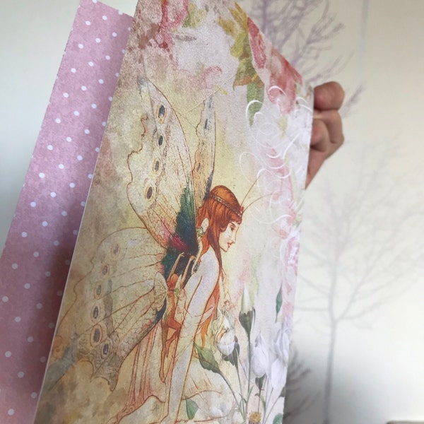 Fairies Junk Journal Kit, Fairy Journal, Fairy Digital Paper, Printable ...