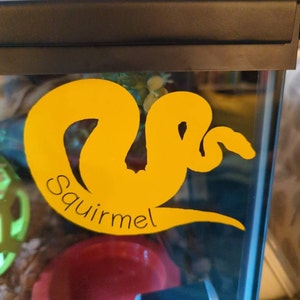 Customizable Name Ball Python Snake Vinyl Decal READ DESCRIPTION - Etsy