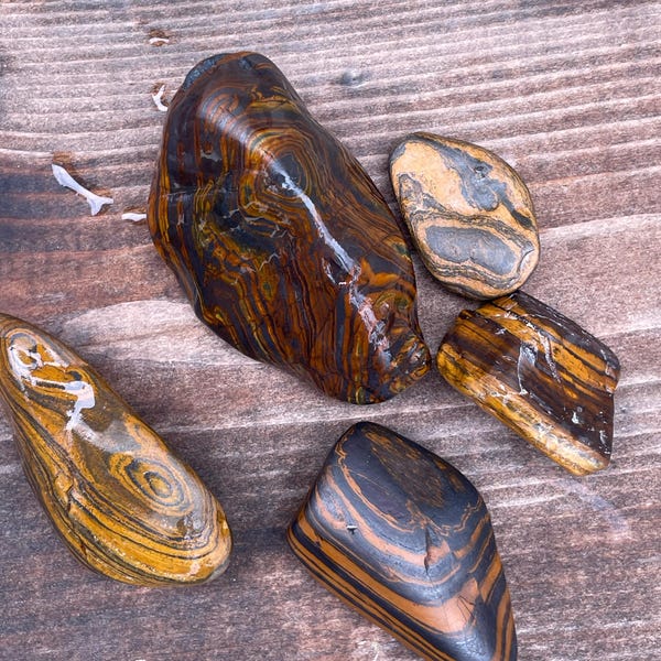 Banded Ironstone MAGNETIC Genesis Stone T27 Wyoming BIF Iron Hematite ...