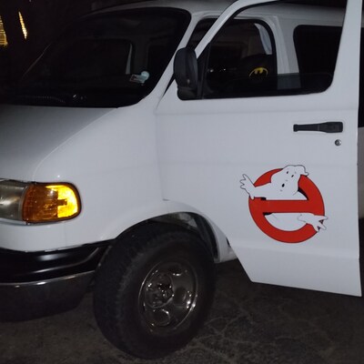 GHOSTBUSTERS Movie Prop Logo Large Car Door Magnets Classic - Etsy