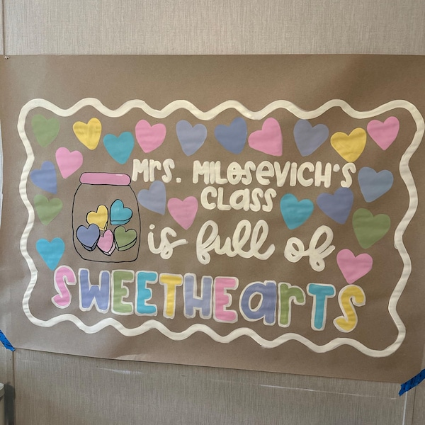 Our Class is Full of Sweethearts Banner Template | Valentines Classroom ...