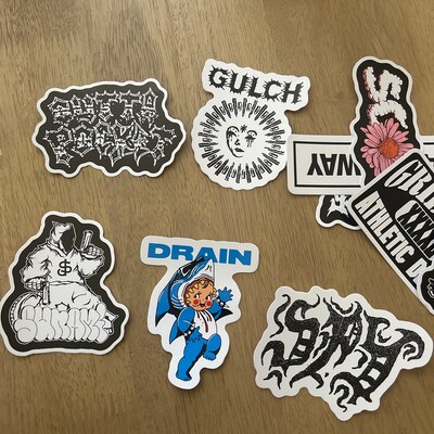 East Coast Rap Sticker Pack 10 Stickers Hip Hop Gangster Rapper - Etsy